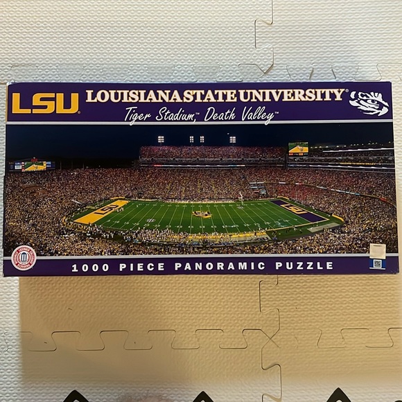 Master Pieces | Games | Lsu Tiger Stadium Death Valley 00 Piece Puzzle ...
